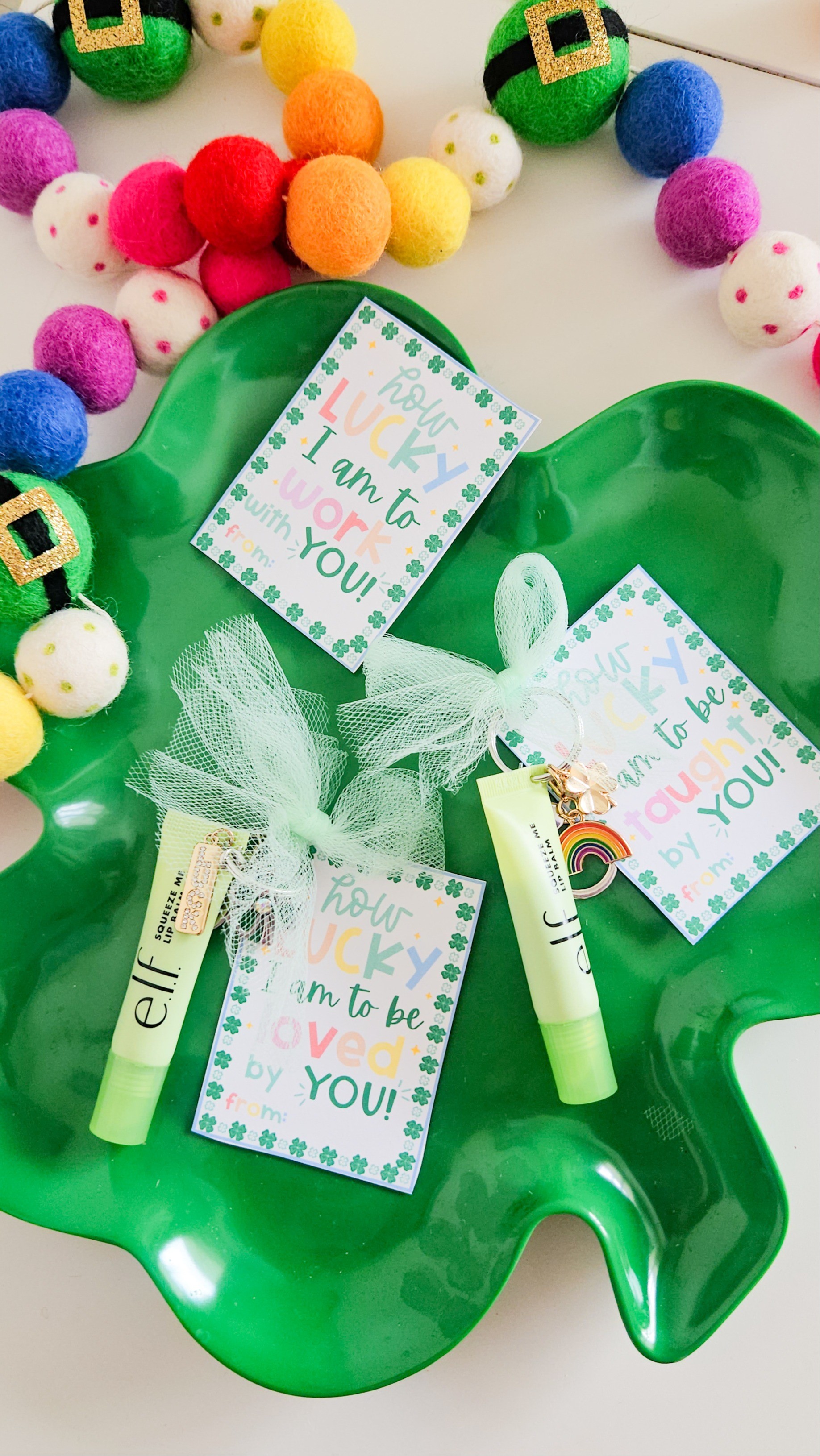 St. Patrick’s Day Lip Gloss Charm Gift – Ashley McLaughlin